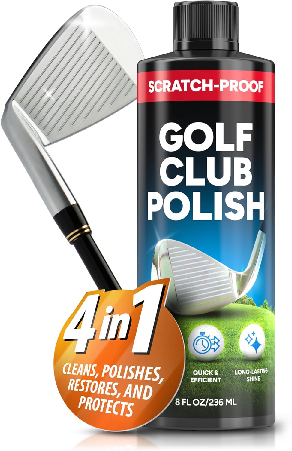 Golf Club Polish - Instant Rust, Scuff & Stain Remover – Fortivo Home