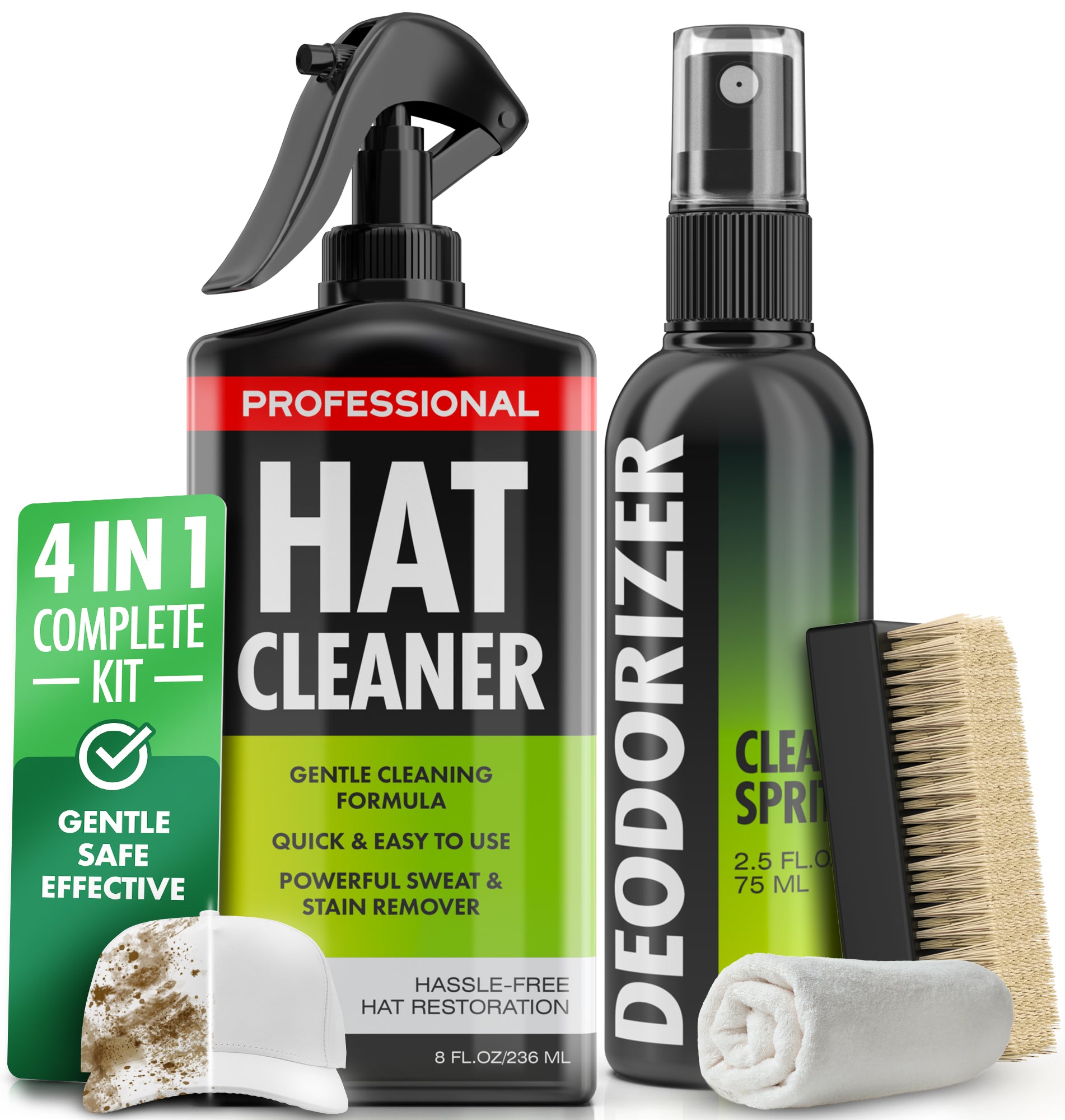 Professional Hat Cleaning Kit for Baseball Caps, Cowboy Hats, and Felt ...