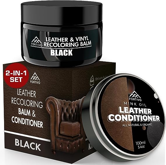 Leather Recoloring Balm + Leather Conditioner – Fortivo Home